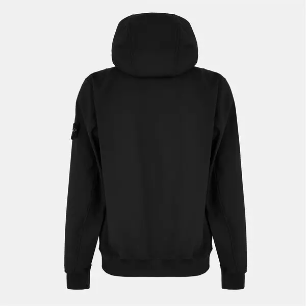 Stone Island Water And Wind Resistant Hooded Softshell Jacket