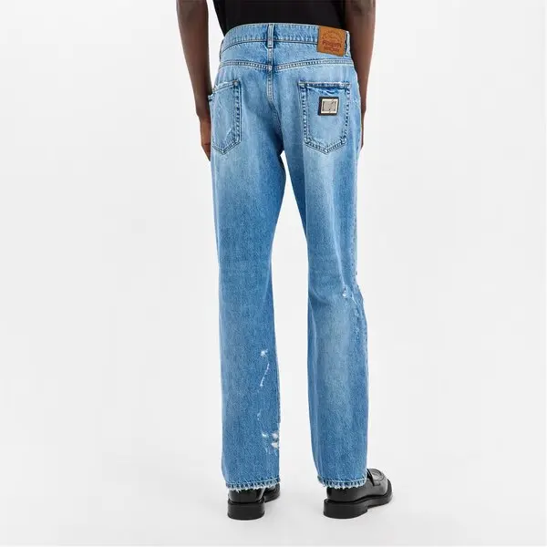 Dolce & Gabbana Ripped Jeans