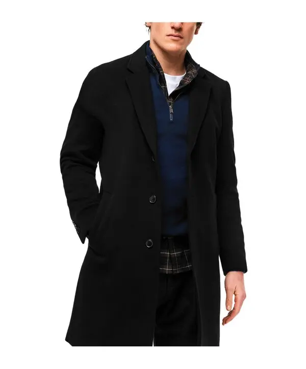Hugo Boss Solid Color Coat