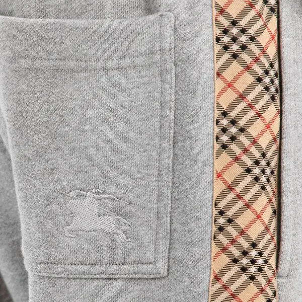 Burberry Solid Color Casual Pants