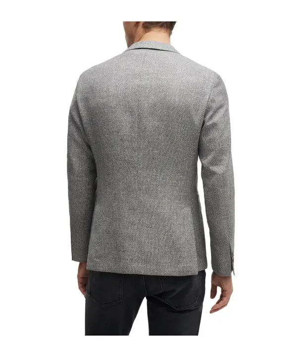 Hugo Boss Light Grey Unstructured Blazer