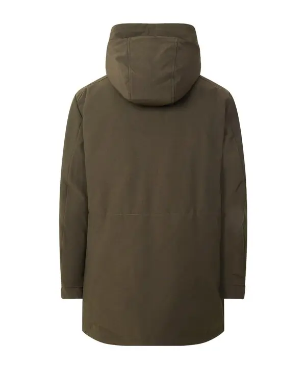 Moncler Hooded Parka With Snap Closure