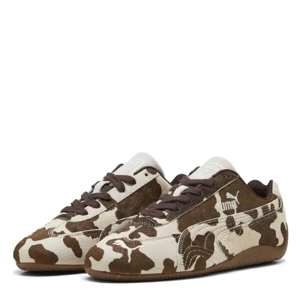 PUMA Speedcat Low-top Sneakers With Logo Detailing - Nude