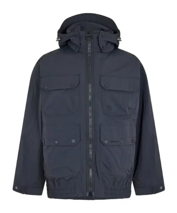 Barbour Hooded Zip-up Jacket