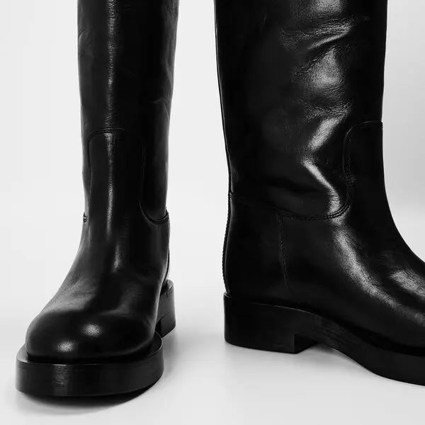 Paris Texas Solid Color Knee High Boots