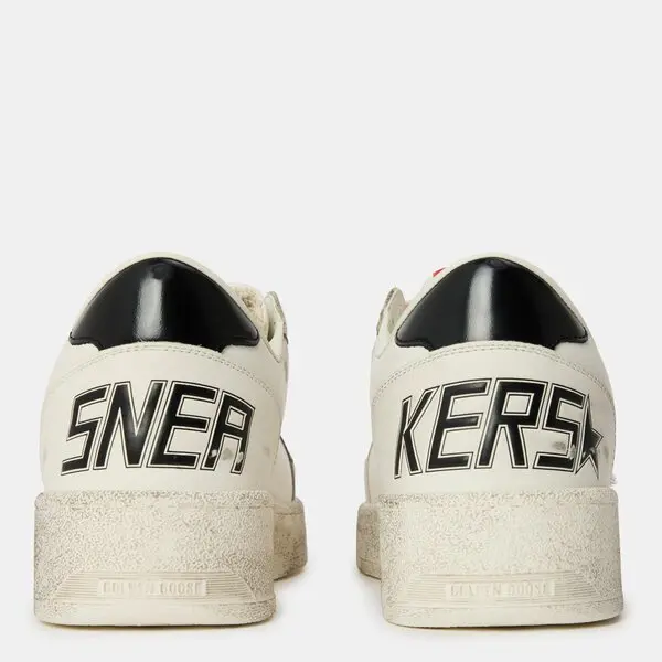 GOLDEN GOOSE Ball Star Lace-up Sneakers - White