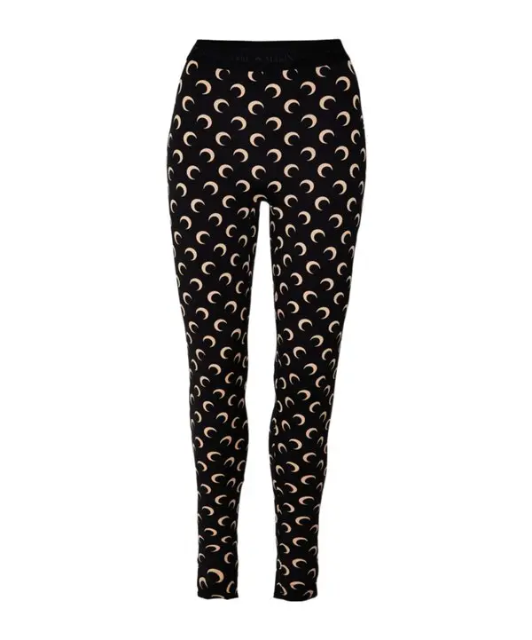 MARINE SERRE Moon Pattern Leggings