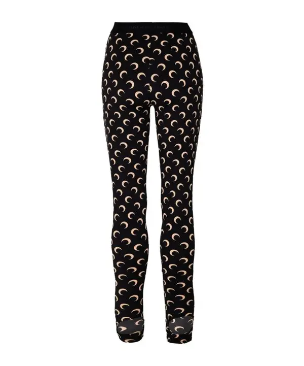 MARINE SERRE Moon Pattern Leggings