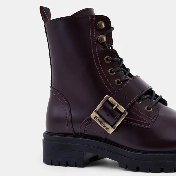 Barbour Houseburne Zipper Ankle Boots - Black