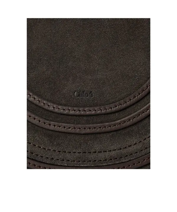 Chloé Marc Daisy Snapshot Ld99 Brown Suede Crossbody Bag