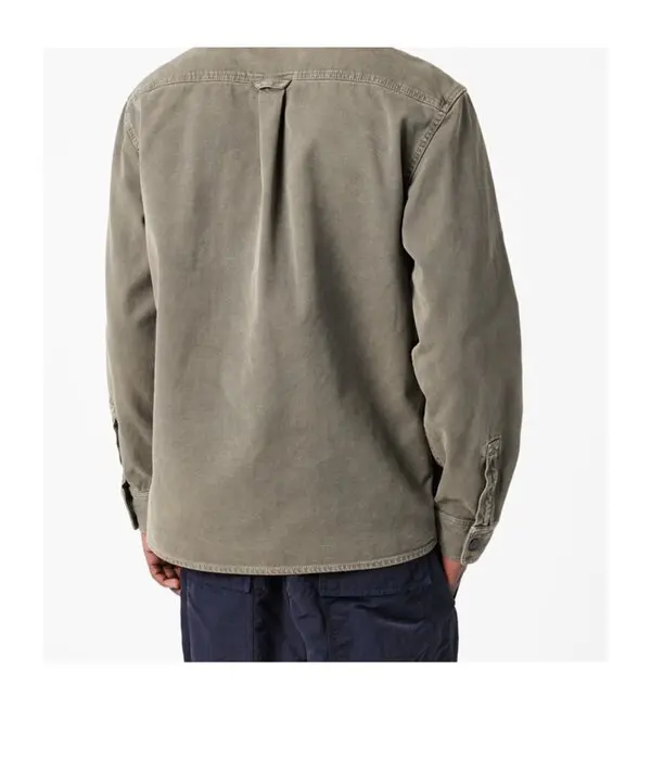Stone Island Button Overshirt - Nude