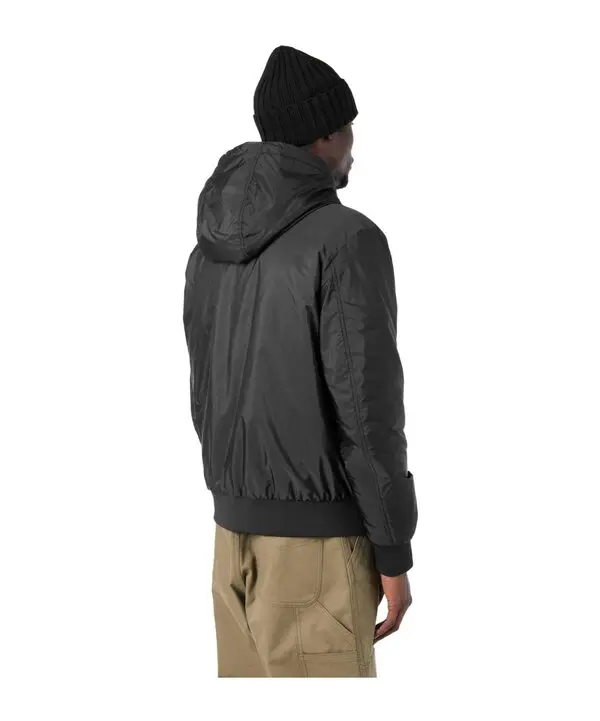 Moncler Zip-up Hooded Bomber Jacket