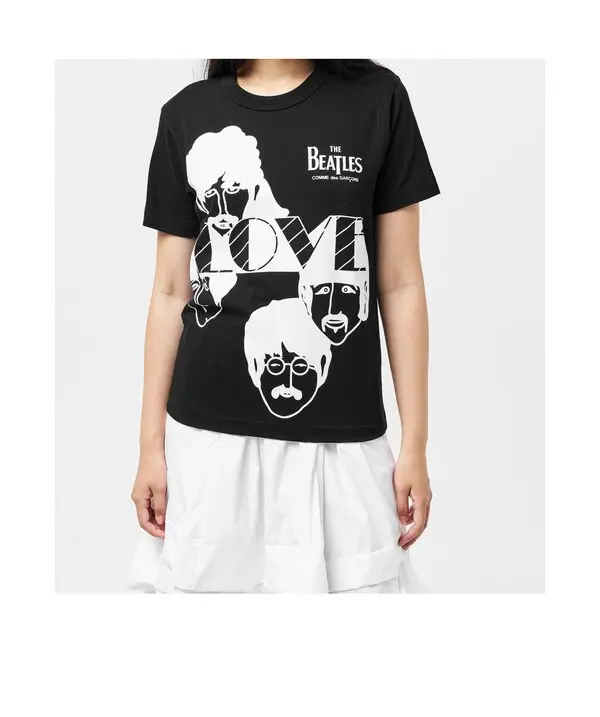 Play Comme Des Garcon Beatles Printed T-shirt
