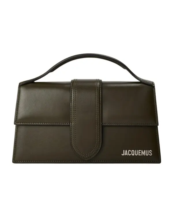 Jacquemus Genuine Cowhide Magnetic Closure Shoulder Bag
