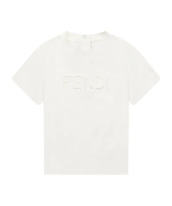 Fendi Logo Crew Neck T-shirt