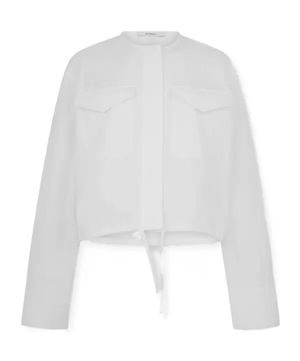 Givenchy Cropped Logo Shirt