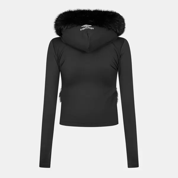 Balenciaga Stylish Hooded Coat