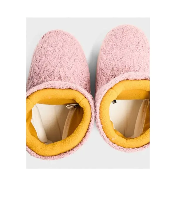 Moon Boot Color Block Knit Snow Boots - Pink