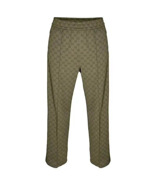 Gucci Plaid Casual Pants
