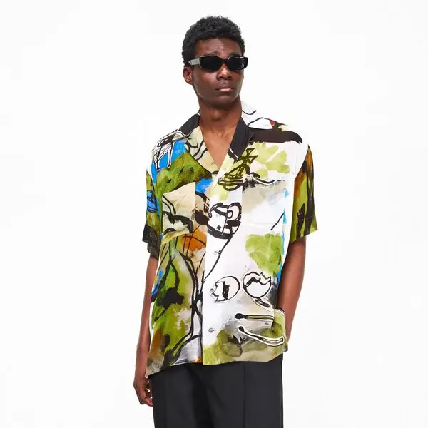 VIVIENNE WESTWOOD Fashionable Floral Shirt