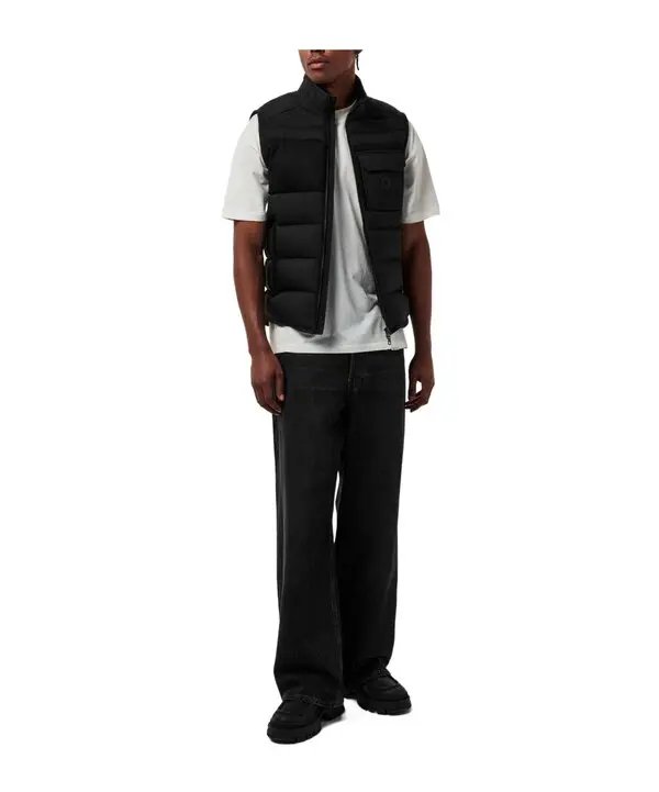 Moncler Stand-collar Quilted Down Vest
