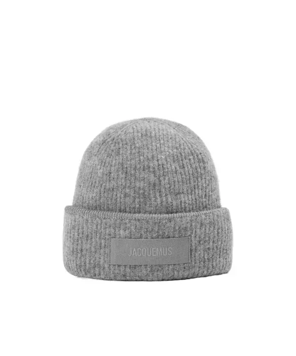 Jacquemus Dark Wool Hat - Gray