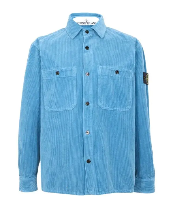Stone Island Corduroy Structured Overshirt