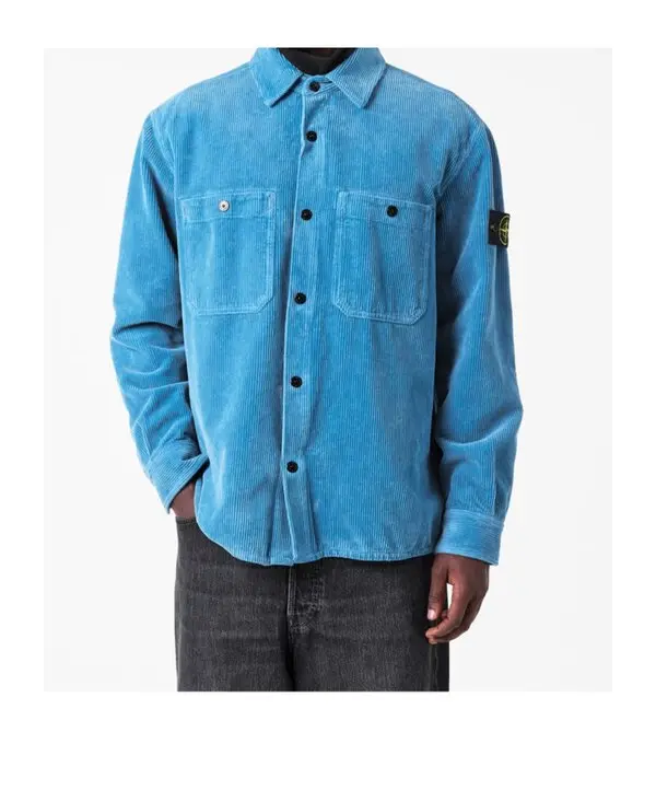 Stone Island Corduroy Structured Overshirt