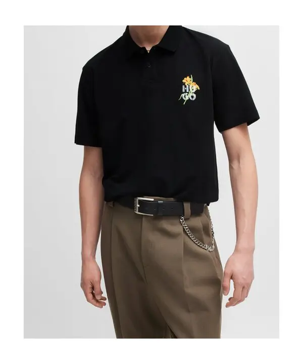 Hugo Boss Logo Short-sleeve Polo Shirt