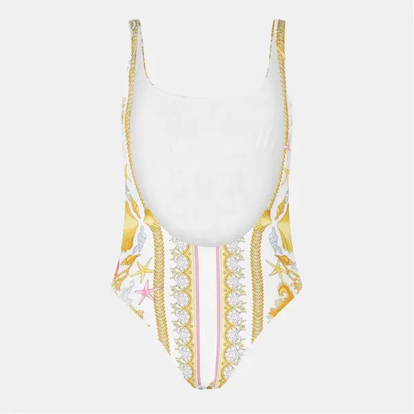 Versace Scoop Neck Swimsuit, Scoop Neck Design