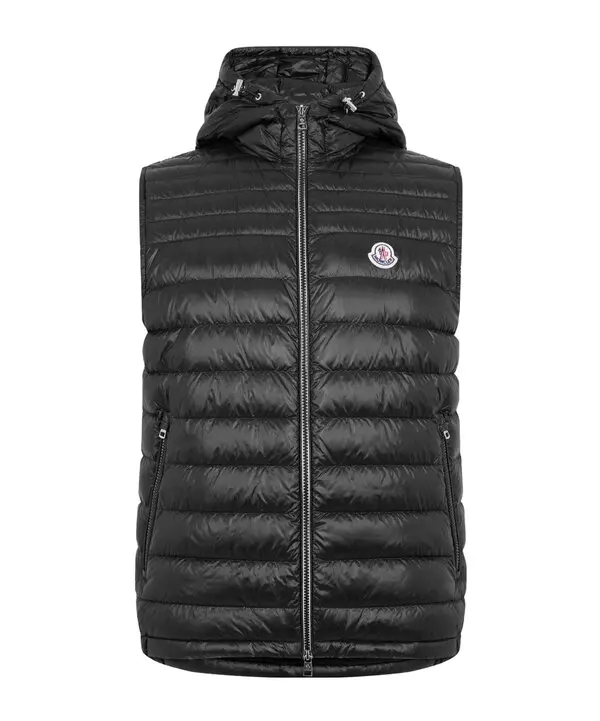 Moncler Quilted Hooded Down Gilet