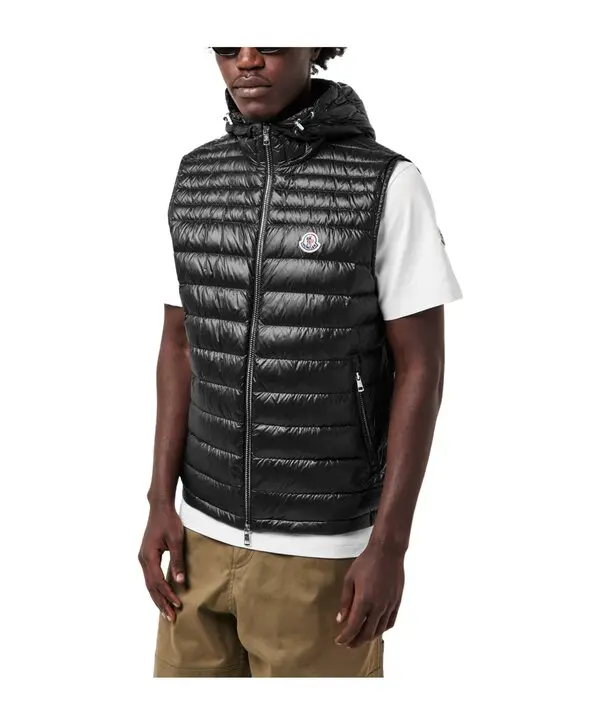 Moncler Quilted Hooded Down Gilet