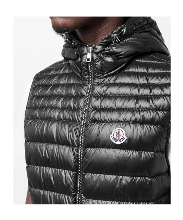 Moncler Quilted Hooded Down Gilet