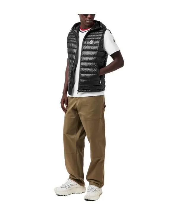 Moncler Quilted Hooded Down Gilet