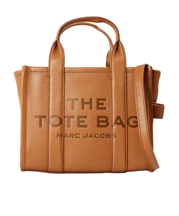 Marc Jacobs Stylish Small Leather Tote Bag - Brown