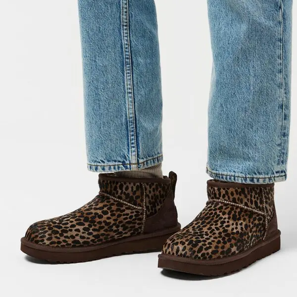 UGG Leopard Print Snow Boots