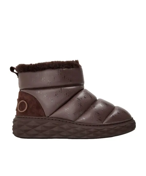 JIMMY CHOO Solid Color Snow Boots