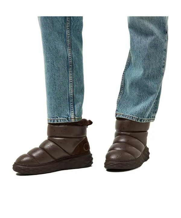 JIMMY CHOO Solid Color Snow Boots