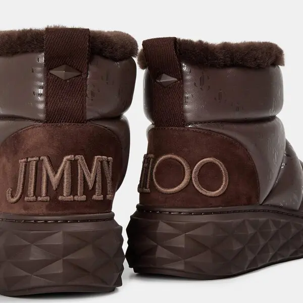 JIMMY CHOO Solid Color Snow Boots