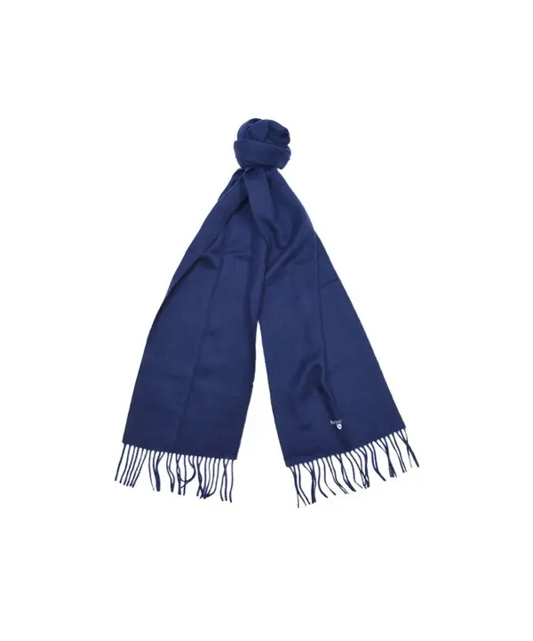 Barbour Solid Color Wool Scarf