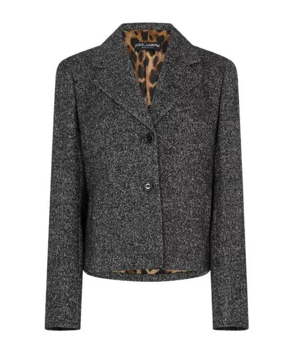 Dolce & Gabbana Structured Shoulder Blazer