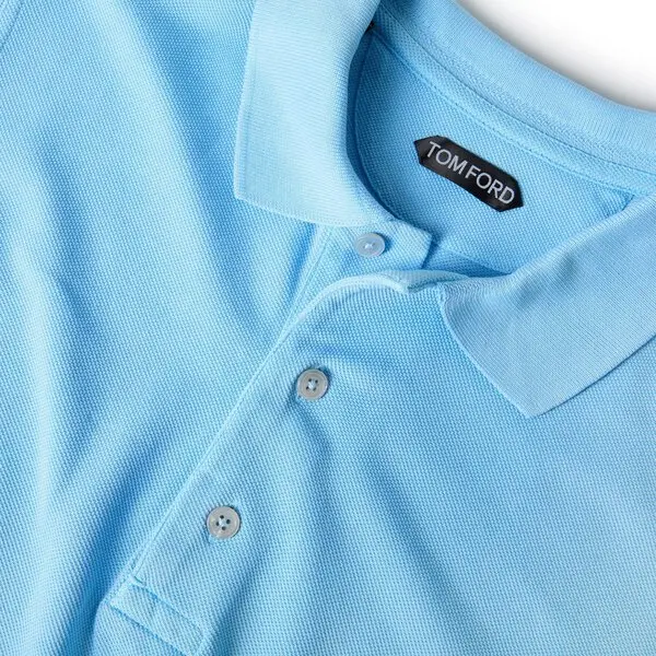 TOM FORD Solid Color Polo Shirt