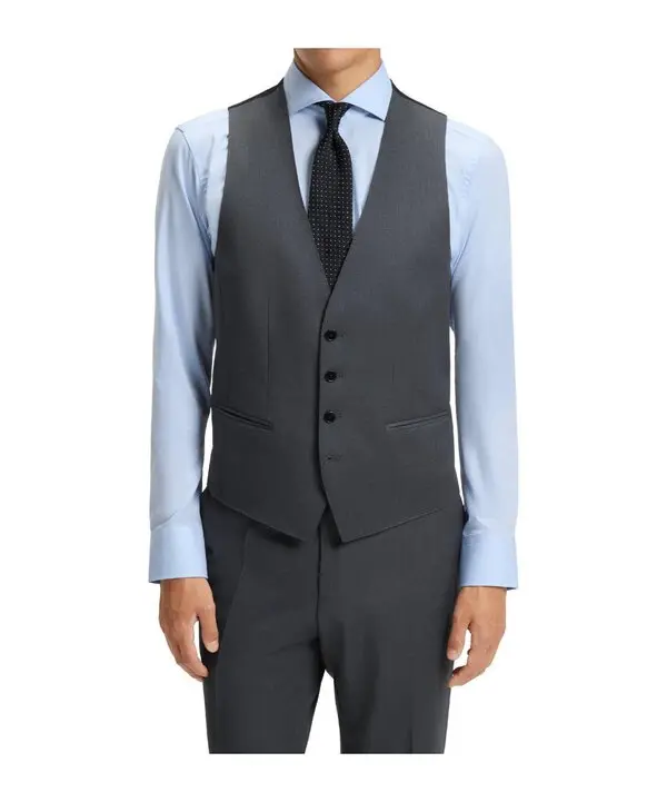 Hugo Boss Grey Formal Waistcoat