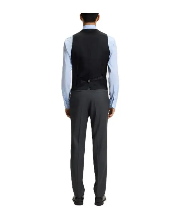 Hugo Boss Grey Formal Waistcoat
