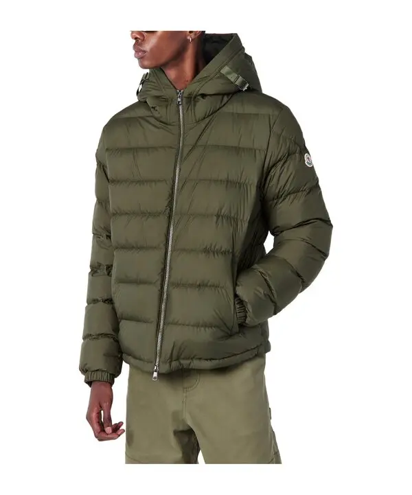 Moncler Weather-resistant Hooded Down Jacket
