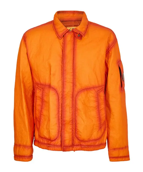 C.P. COMPANY Gradient Quilted Spread-collar Jacket