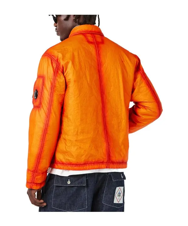 C.P. COMPANY Gradient Quilted Spread-collar Jacket