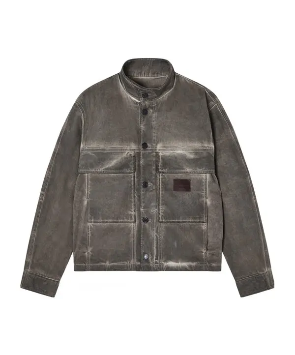 Emporio Armani Stand Collar Workwear Jacket
