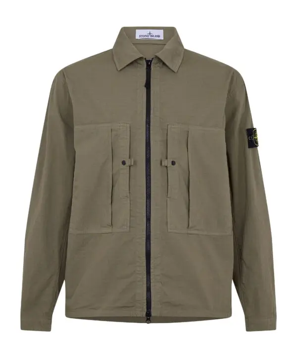Stone Island Logo Zip Jacket