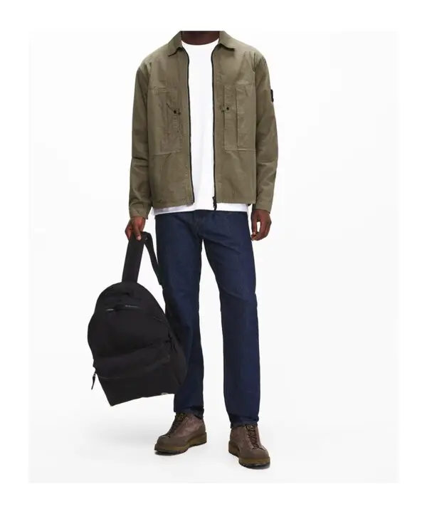 Stone Island Logo Zip Jacket